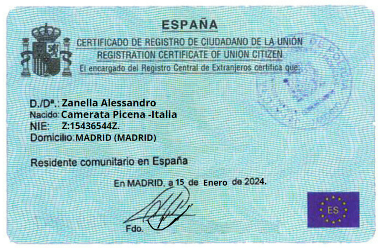 ¿CÓMO OBTENER EL CERTIFICADO DE REGISTRO PARA RESIDENTES COMUNITARIOS ...