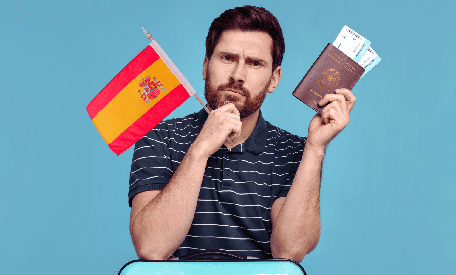 ¿CUÁNTO TIEMPO SE PUEDE ESTAR EN ESPAÑA CON PASAPORTE ITALIANO?: plazos ...
